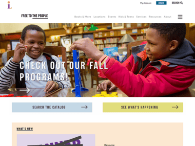 25 Best Library Website Examples in 2025 | CyberOptik
