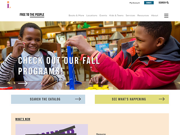 25 Best Library Website Examples in 2025 | CyberOptik