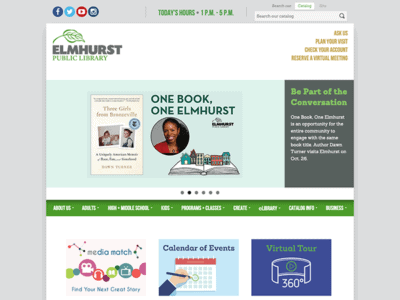 25 Best Library Website Examples in 2025 | CyberOptik
