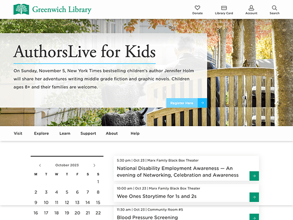 25 Best Library Website Examples in 2025 | CyberOptik