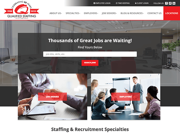 20 Best Staffing Websites of 2024 I CyberOptik