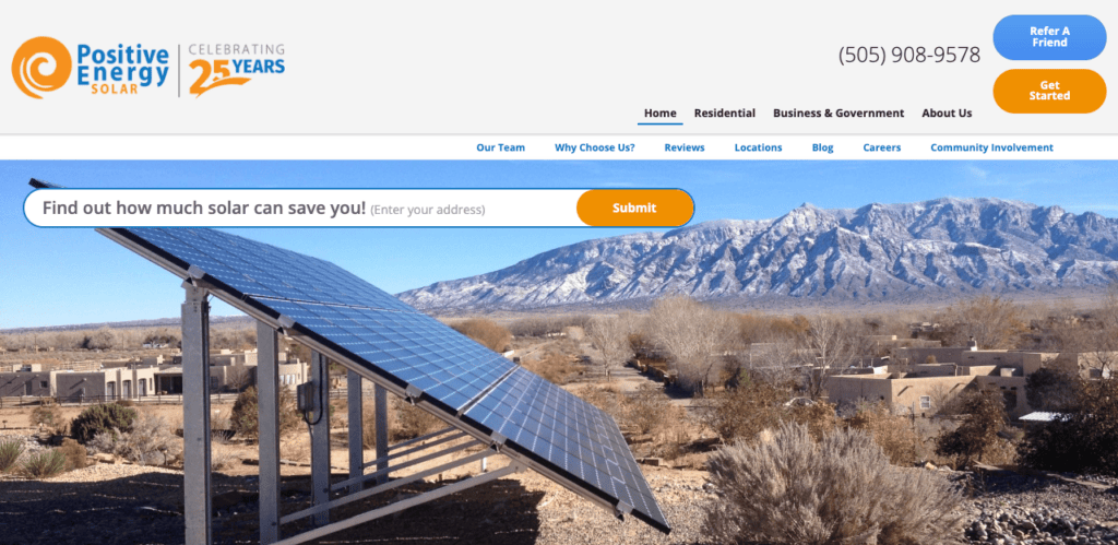 20 Best Solar Website Designs I CyberOptik