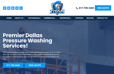 20 Best Pressure-washing Website Designs I CyberOptik