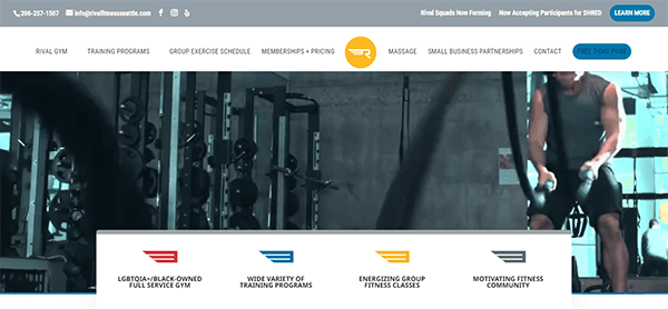20 Best Fitness Website Designs I CyberOptik