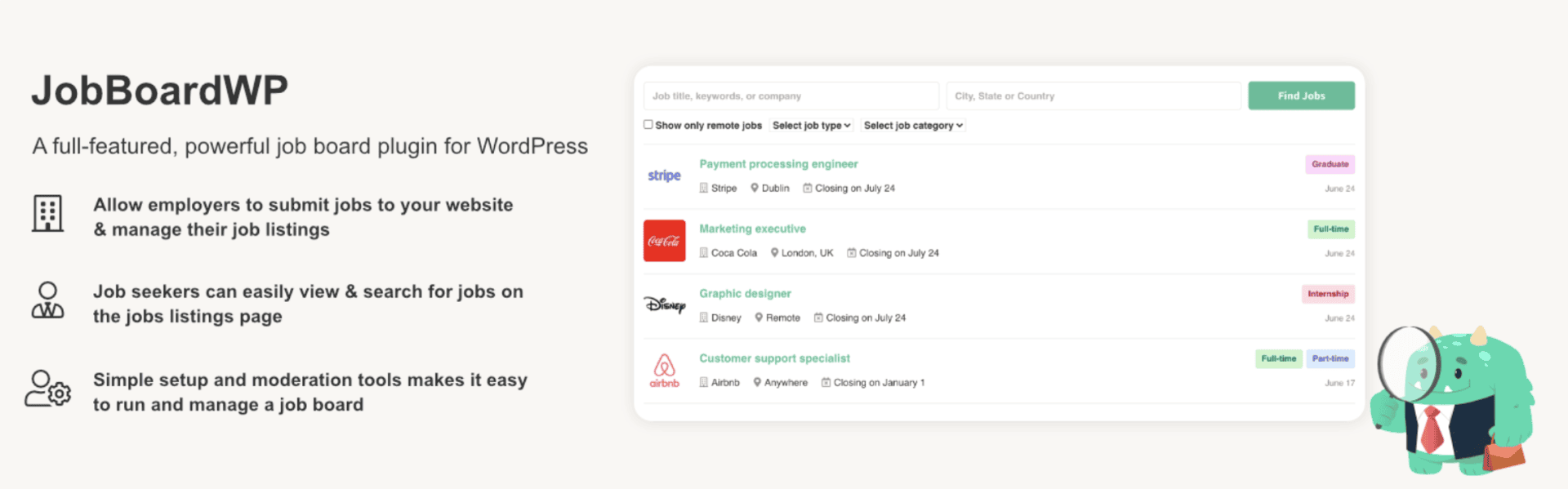 Top 3 WordPress Job Board Plugins to Attract Talent