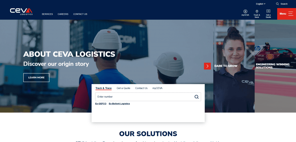 20 Best Logistics Website Designs I CyberOptik