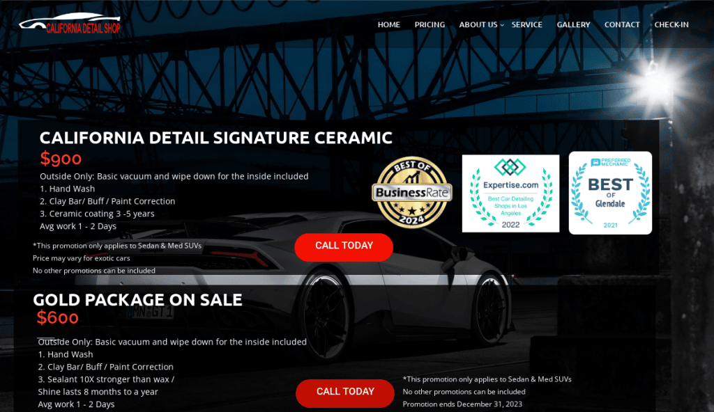 20 Best Auto Detailing Websites of 2026 | CyberOptik