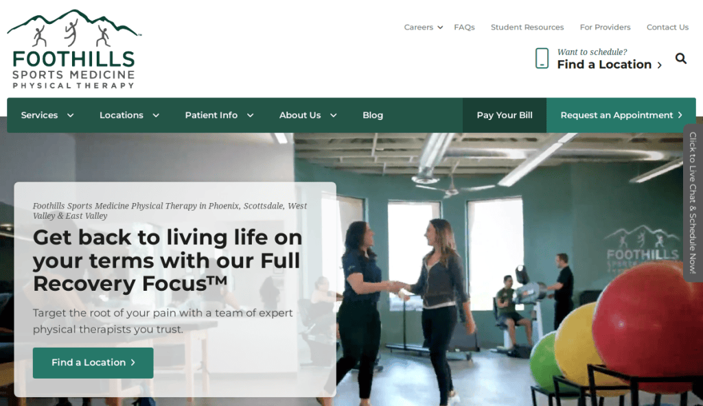 20 Best Physical Therapy Website Designs I CyberOpktik