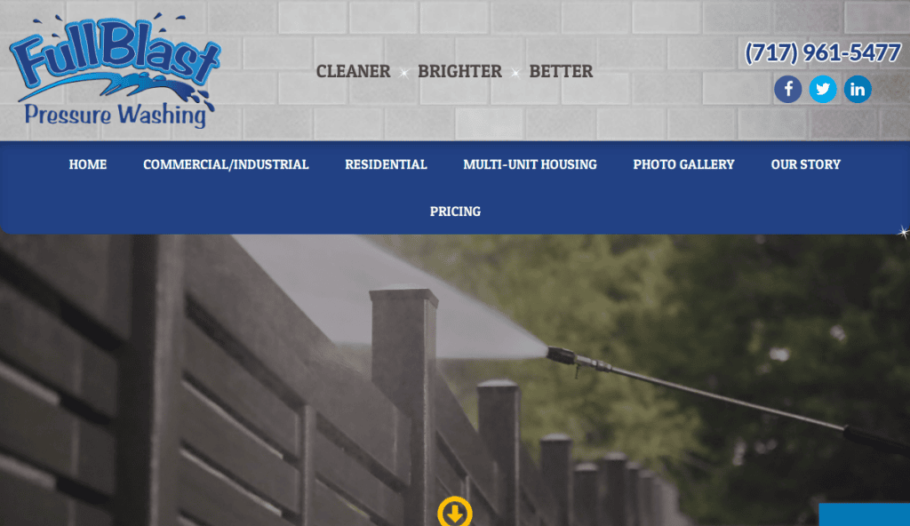 20 Best Pressure-washing Website Designs I CyberOptik