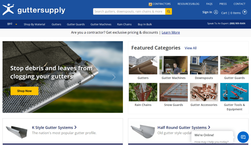 20 Best Gutter Website Designs I CyberOptik