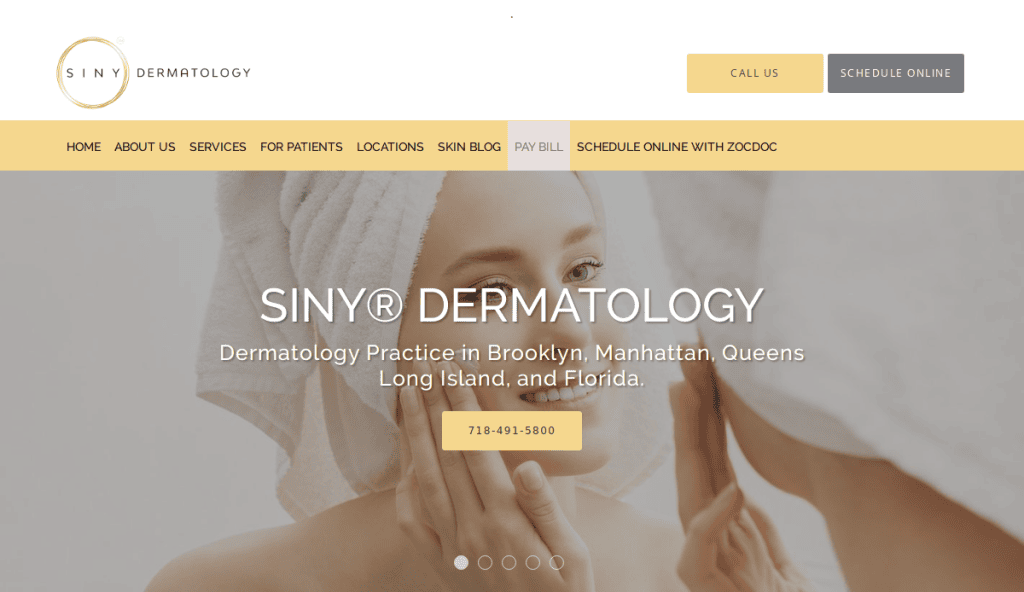 20 Best Dermatology Website Designs of 2026 I CyberOptik