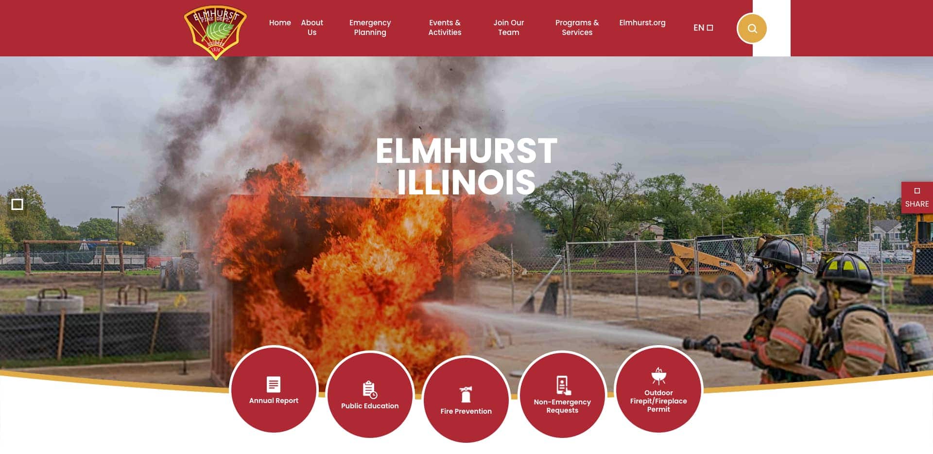 20 Best Fire Department Websites of 2026 I CyberOptik