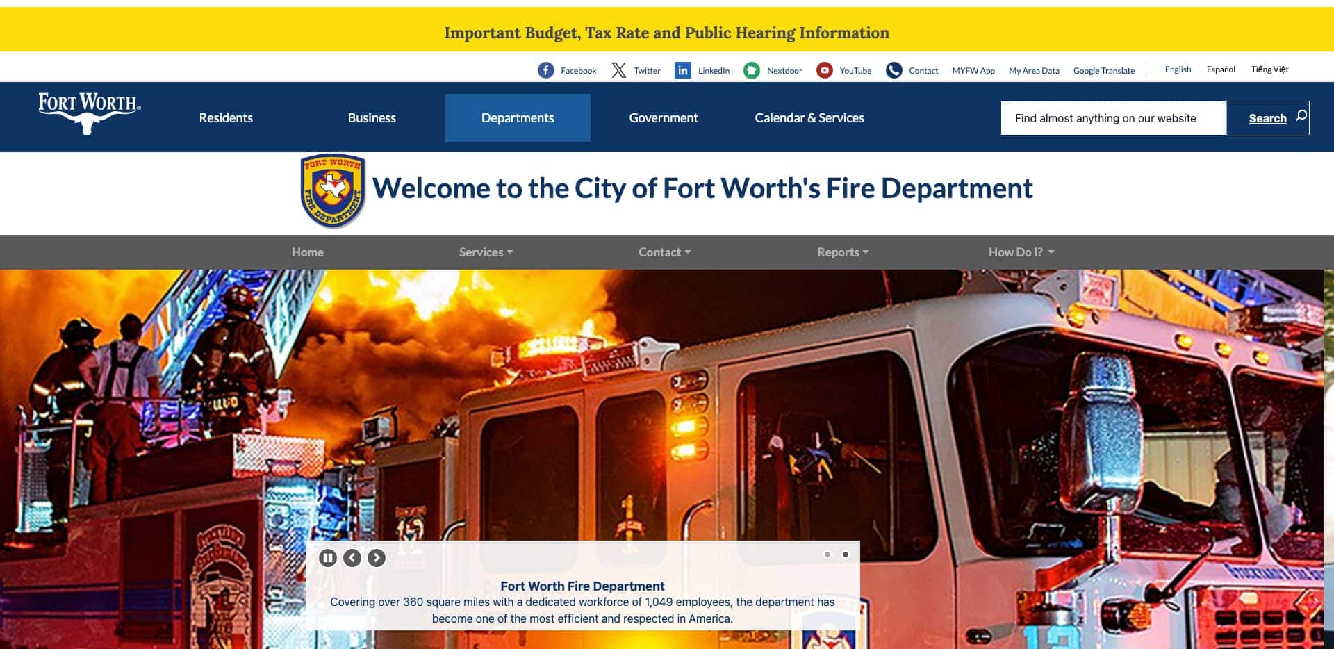 20 Best Fire Department Websites of 2026 I CyberOptik