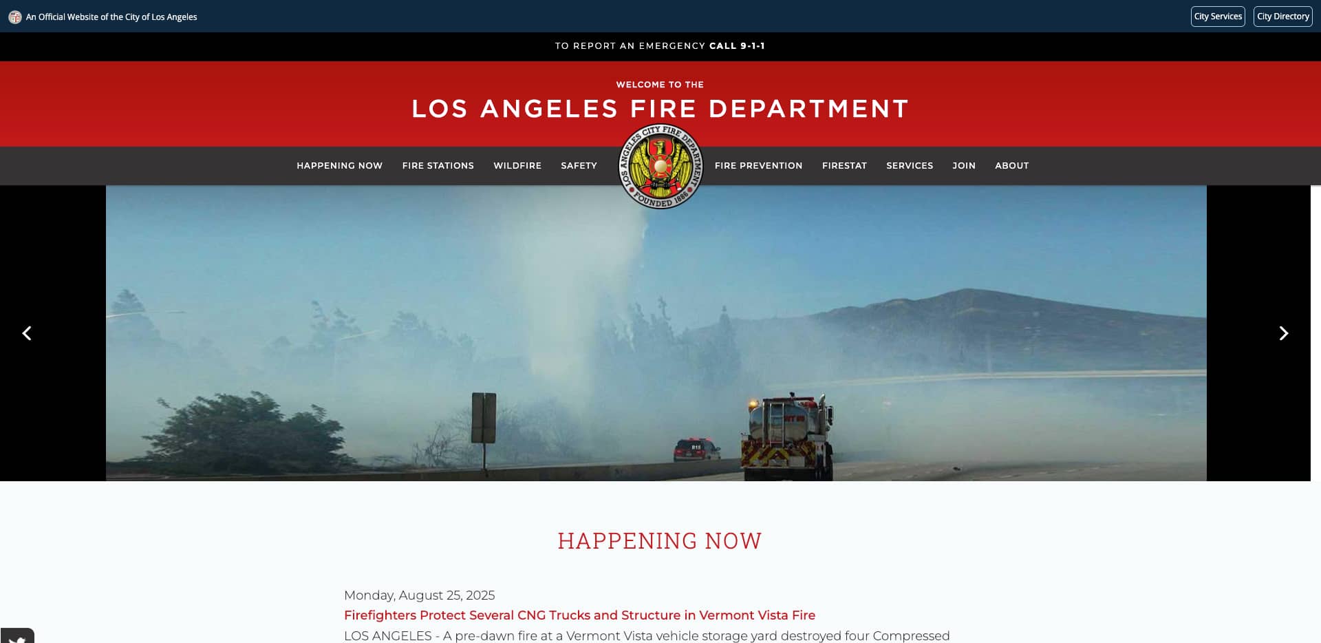 20 Best Fire Department Websites of 2026 I CyberOptik