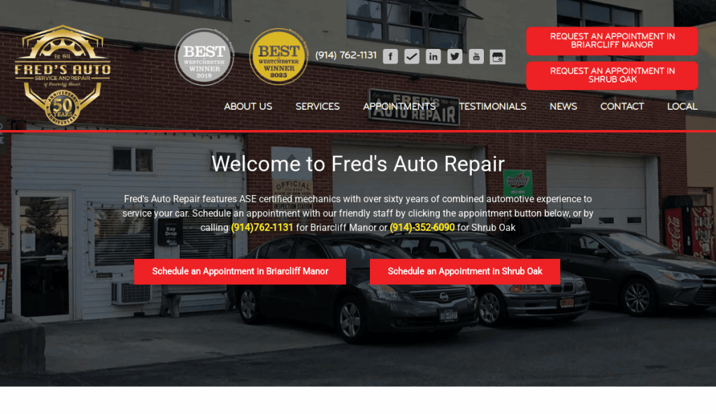 20 Best Auto Mechanic Websites of 2025 | CyberOptik
