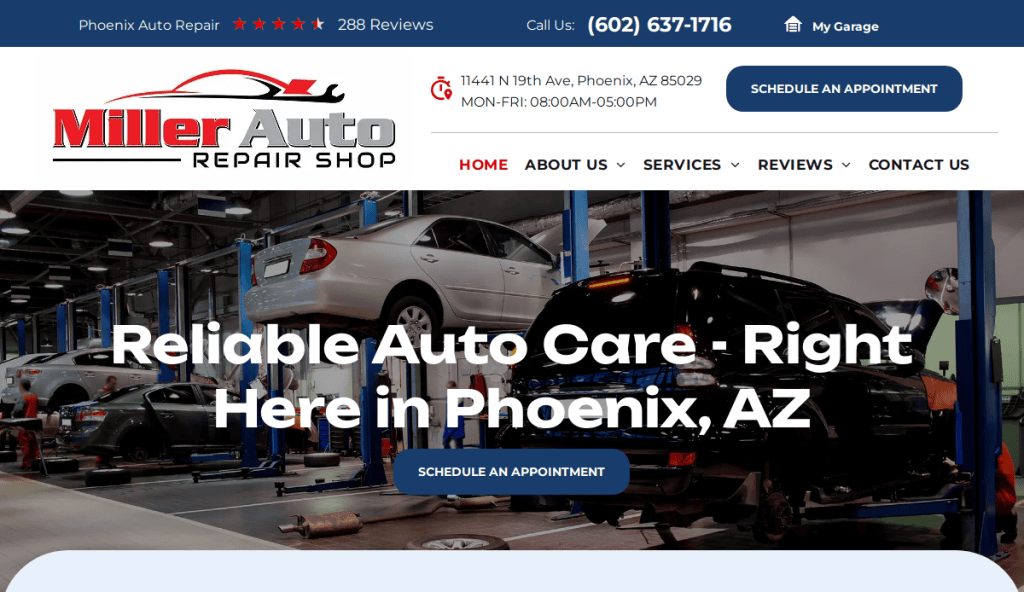 20 Best Auto Mechanic Websites of 2025 | CyberOptik