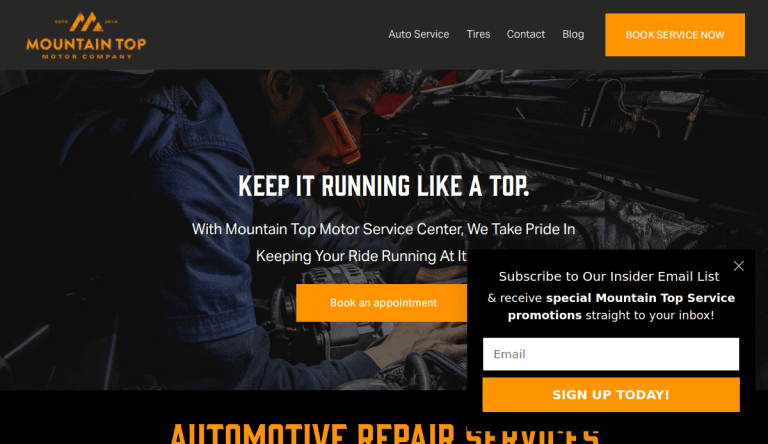 20 Best Auto Mechanic Websites of 2026 | CyberOptik